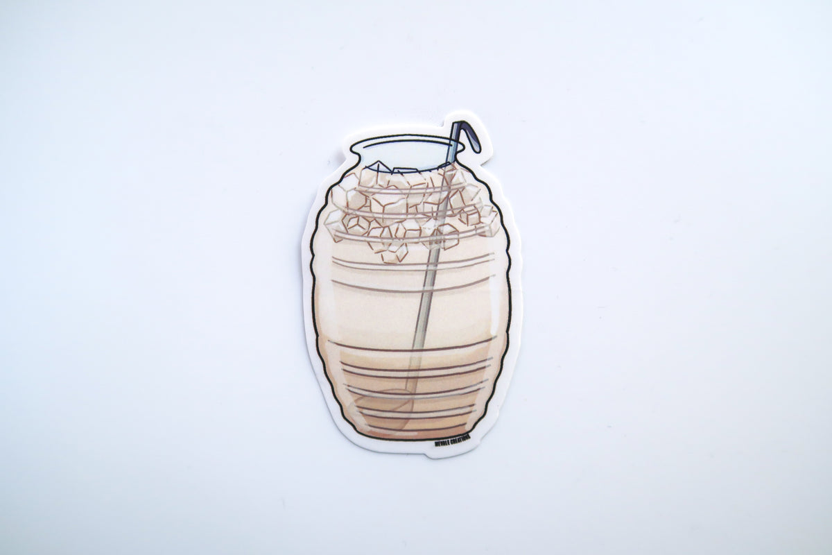 STICKER Agua Horchata – Me vale creations