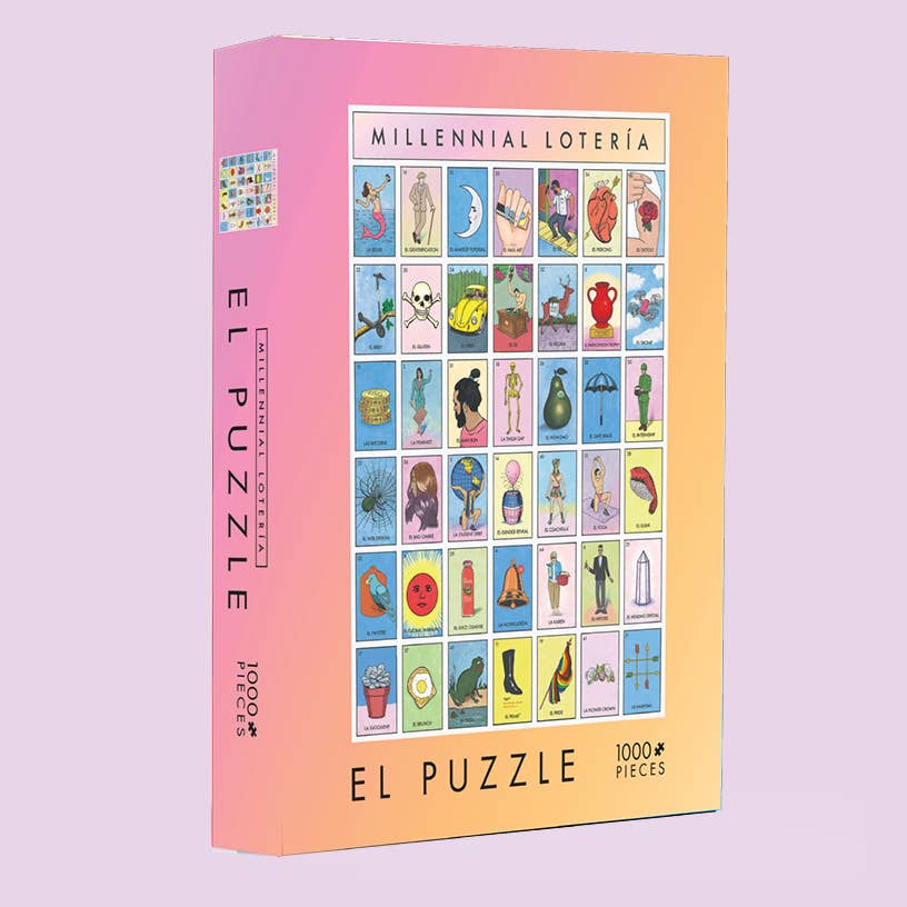 Millennial Loteria: El Puzzle – Me vale creations